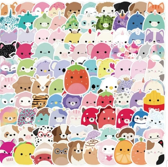 Squishmallows | Toys | Squishmallow Sticker Bundle | Poshmark